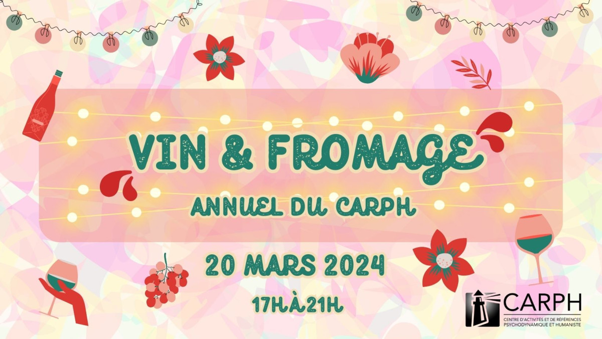VIN & FROMAGE annuel du CARPH – CARPH